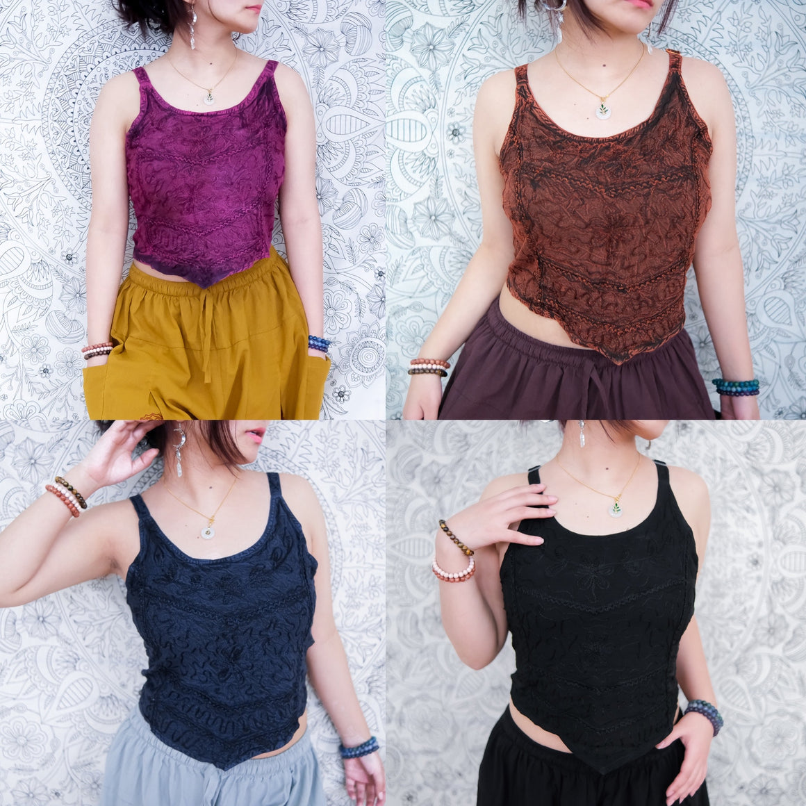 Effortlessly Boho-Chic: Top Off Your Look with our Bohemian Style Top ...
