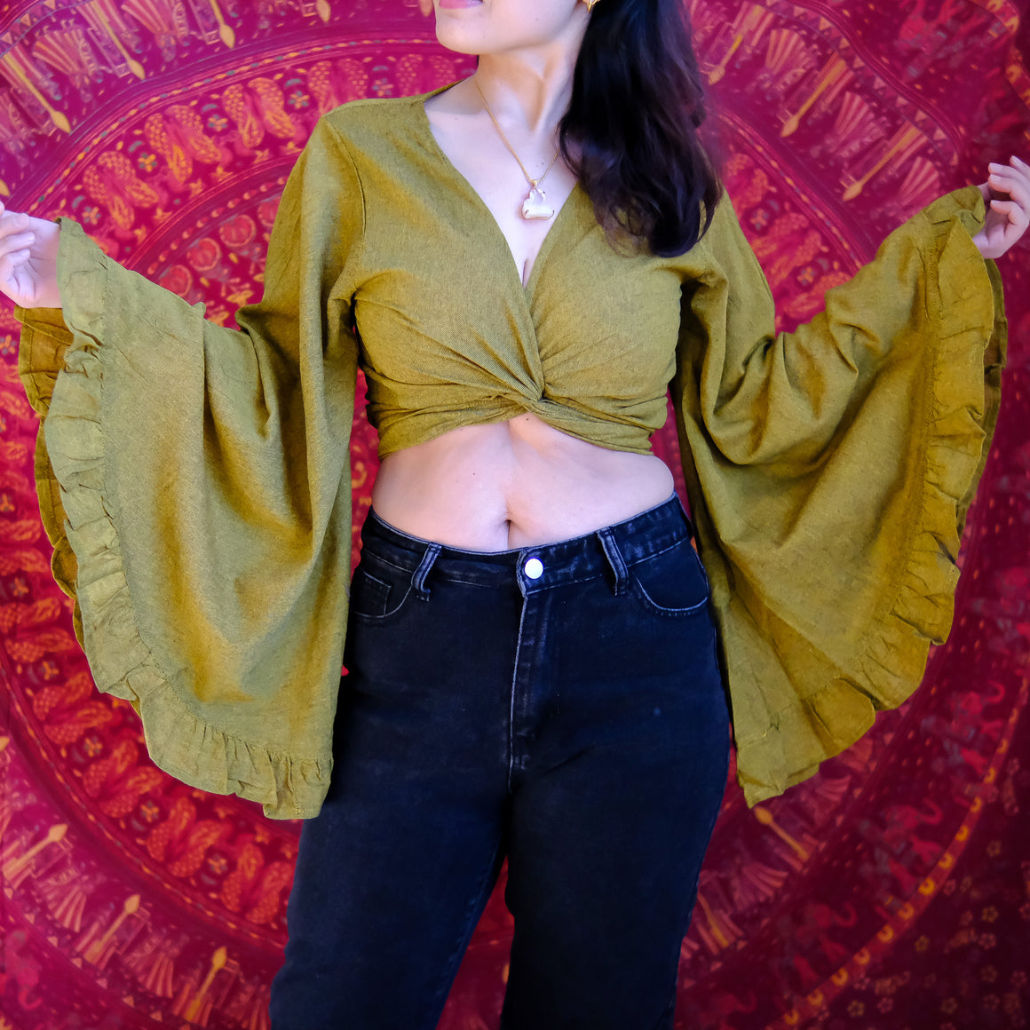 Effortlessly Boho-Chic: Top Off Your Look with our Bohemian Style Top ...