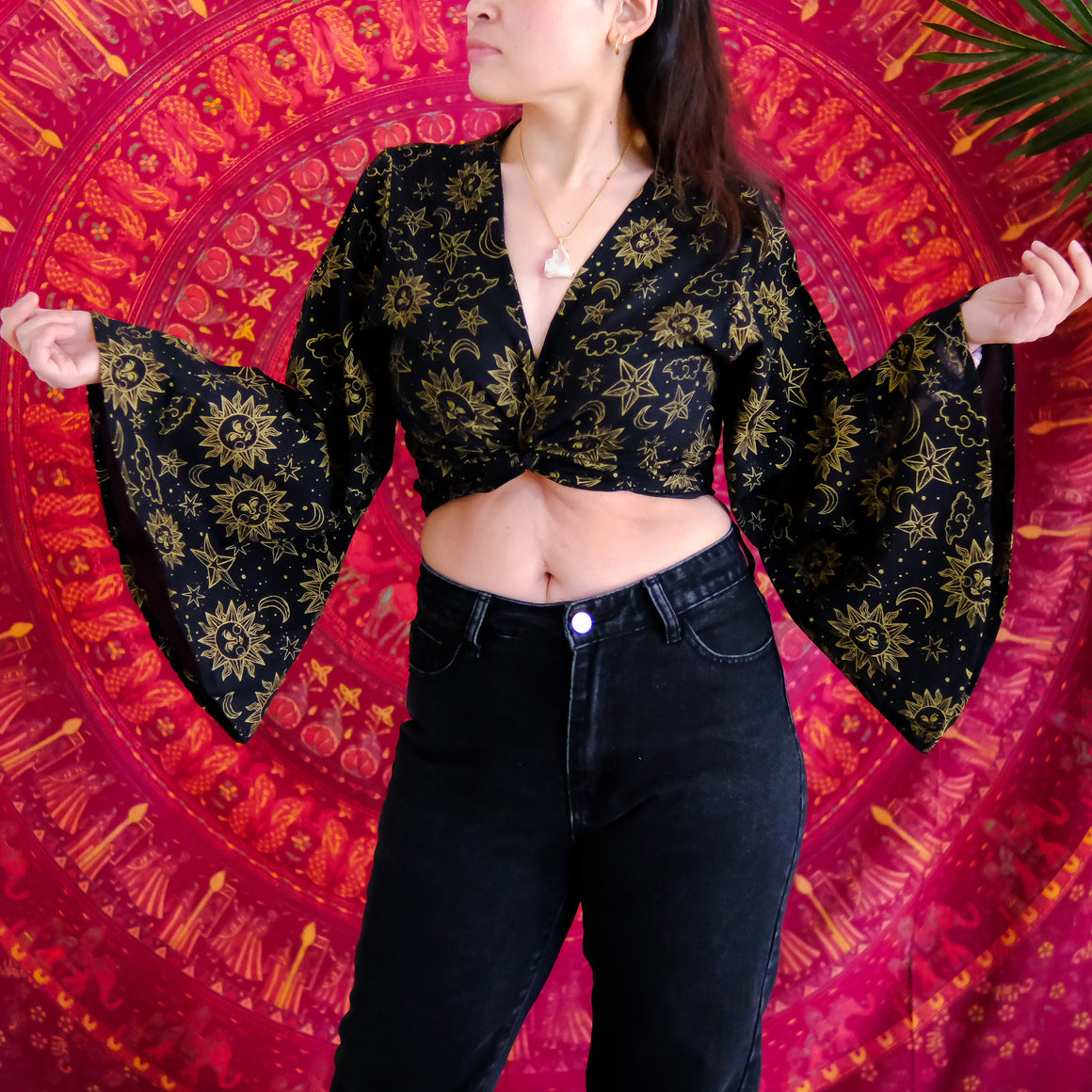 Effortlessly Boho-Chic: Top Off Your Look with our Bohemian Style Top ...