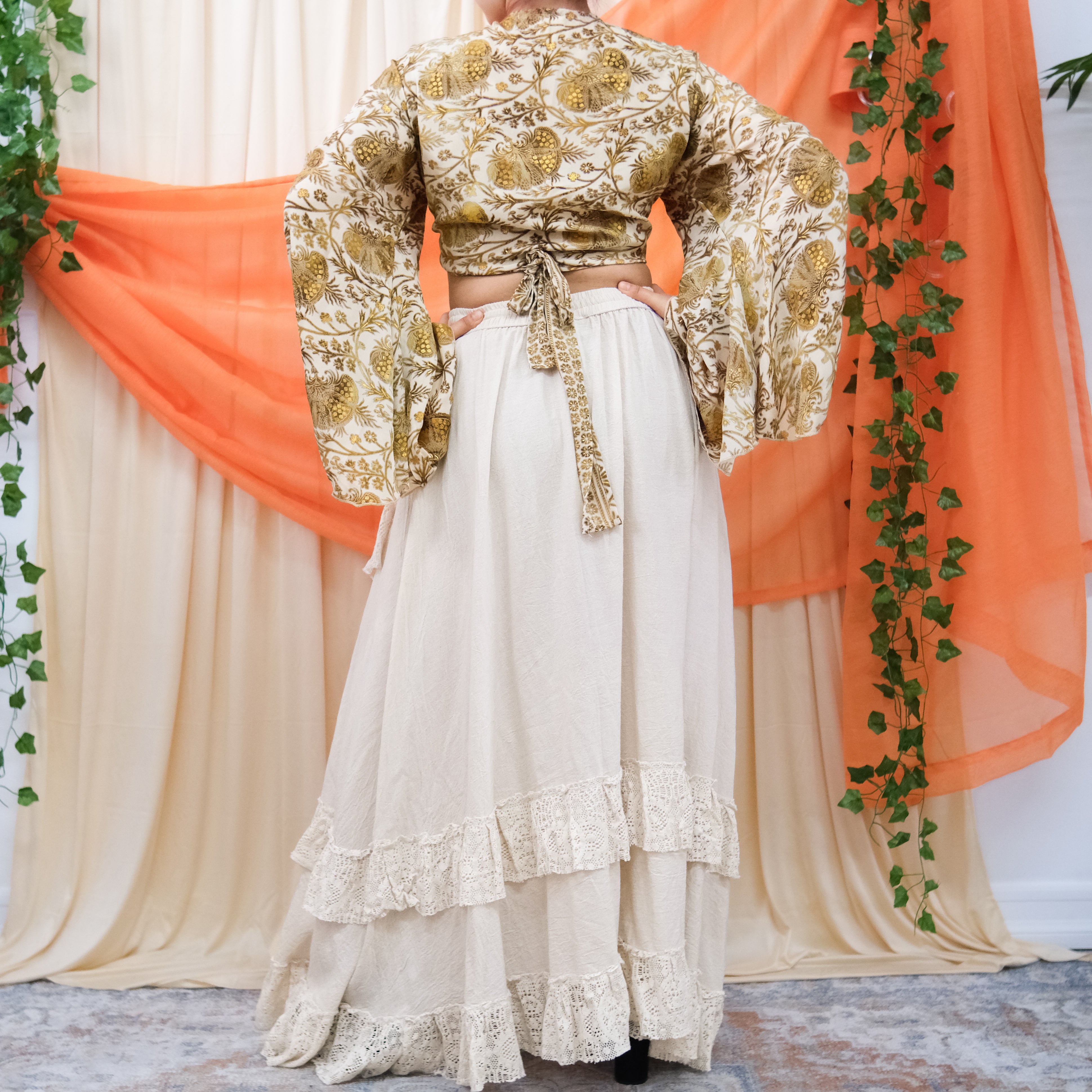 Laceid Dreams Flowy Skirt – karmanepalcrafts