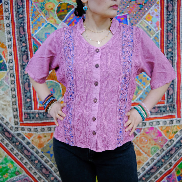 Effortlessly Boho-Chic: Top Off Your Look with our Bohemian Style Top ...