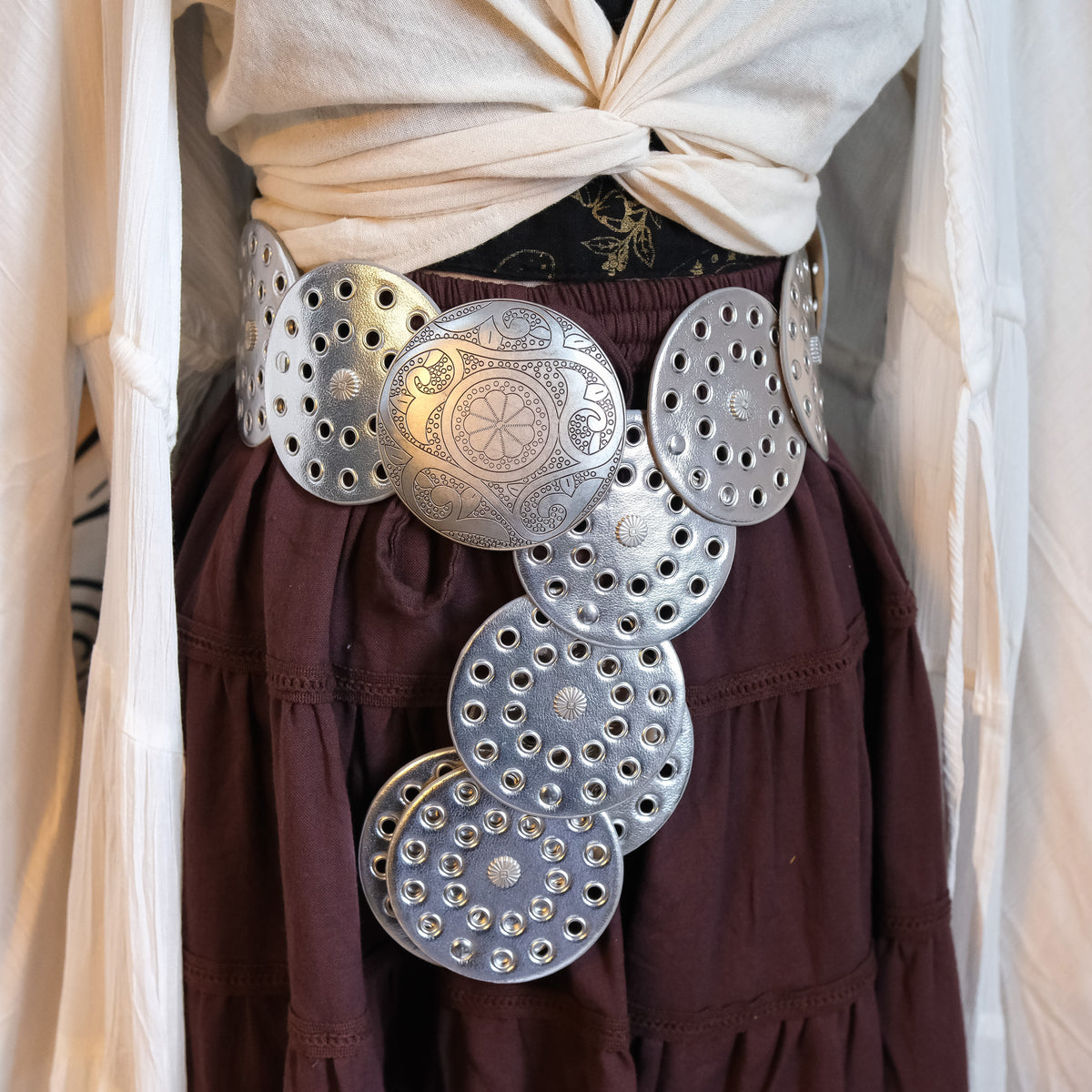 Boho Big Disc Belts – karmanepalcrafts