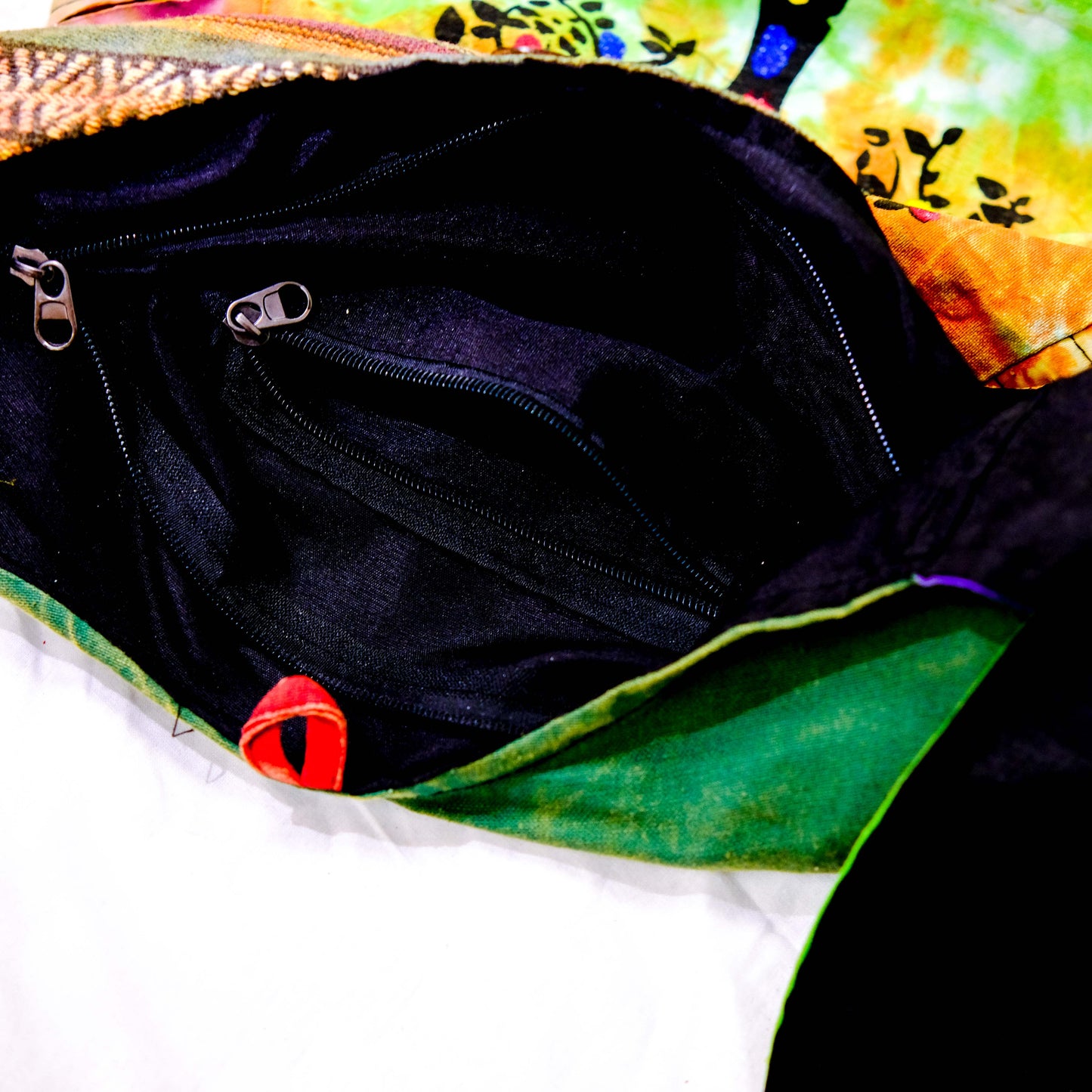 Boho Patchwork Tree of Life Messenger Bag – karmanepalcrafts