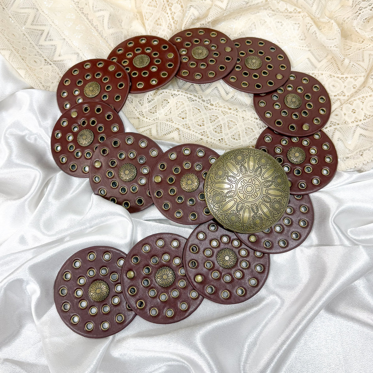 Boho Disc 90s Style Belts – karmanepalcrafts