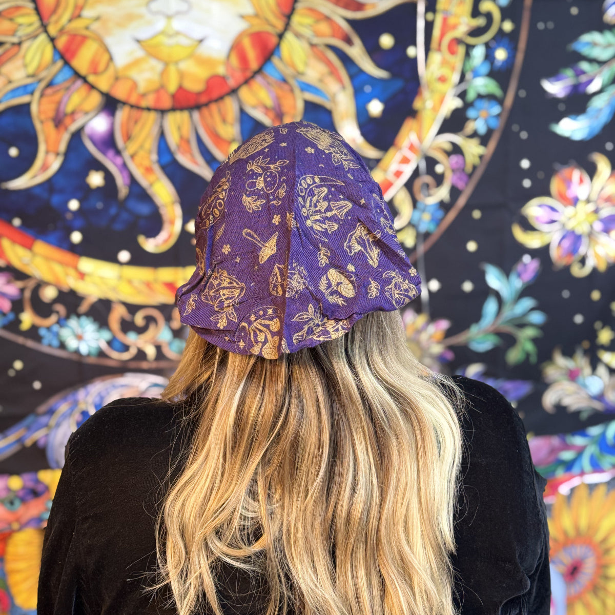 Celestial Mushroom Head Wrap – karmanepalcrafts