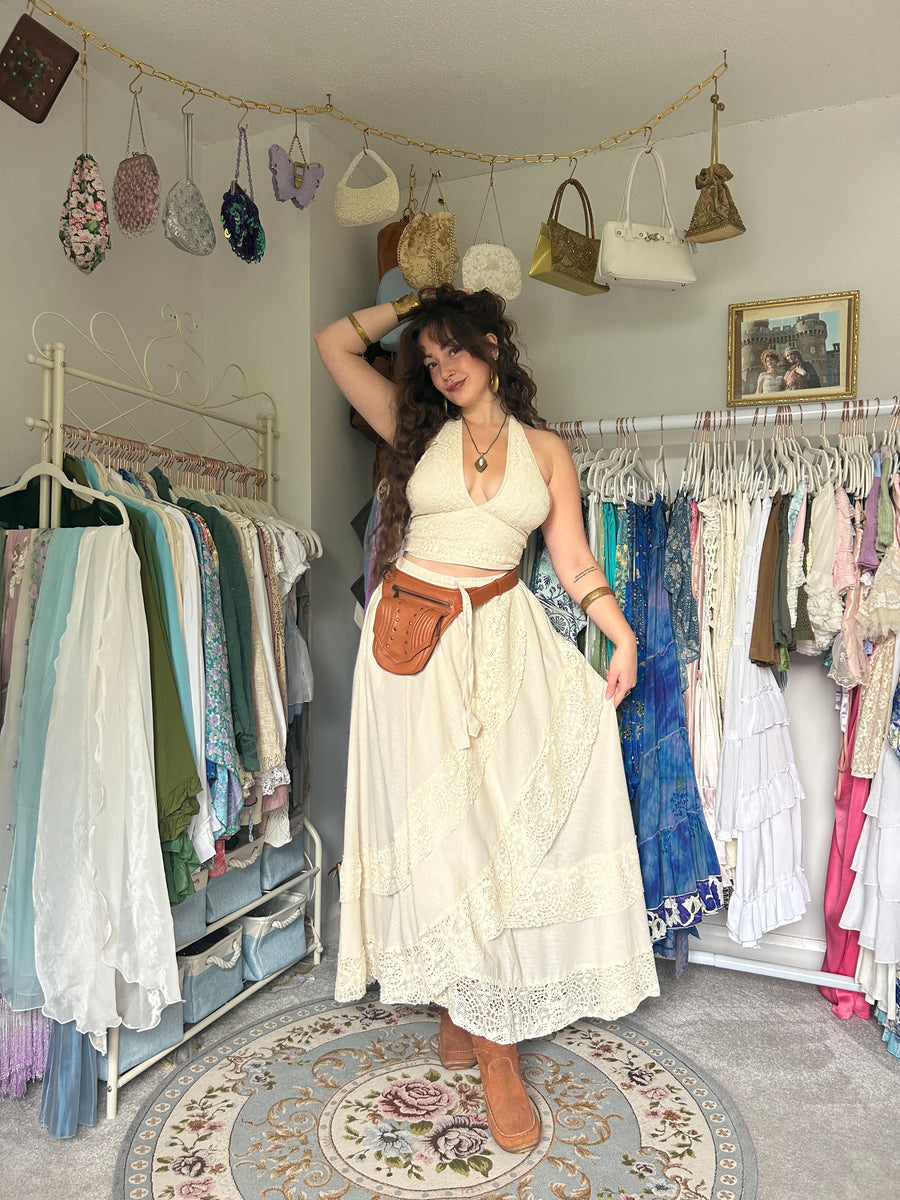 Laceid Dreams Flowy Skirt Set – karmanepalcrafts