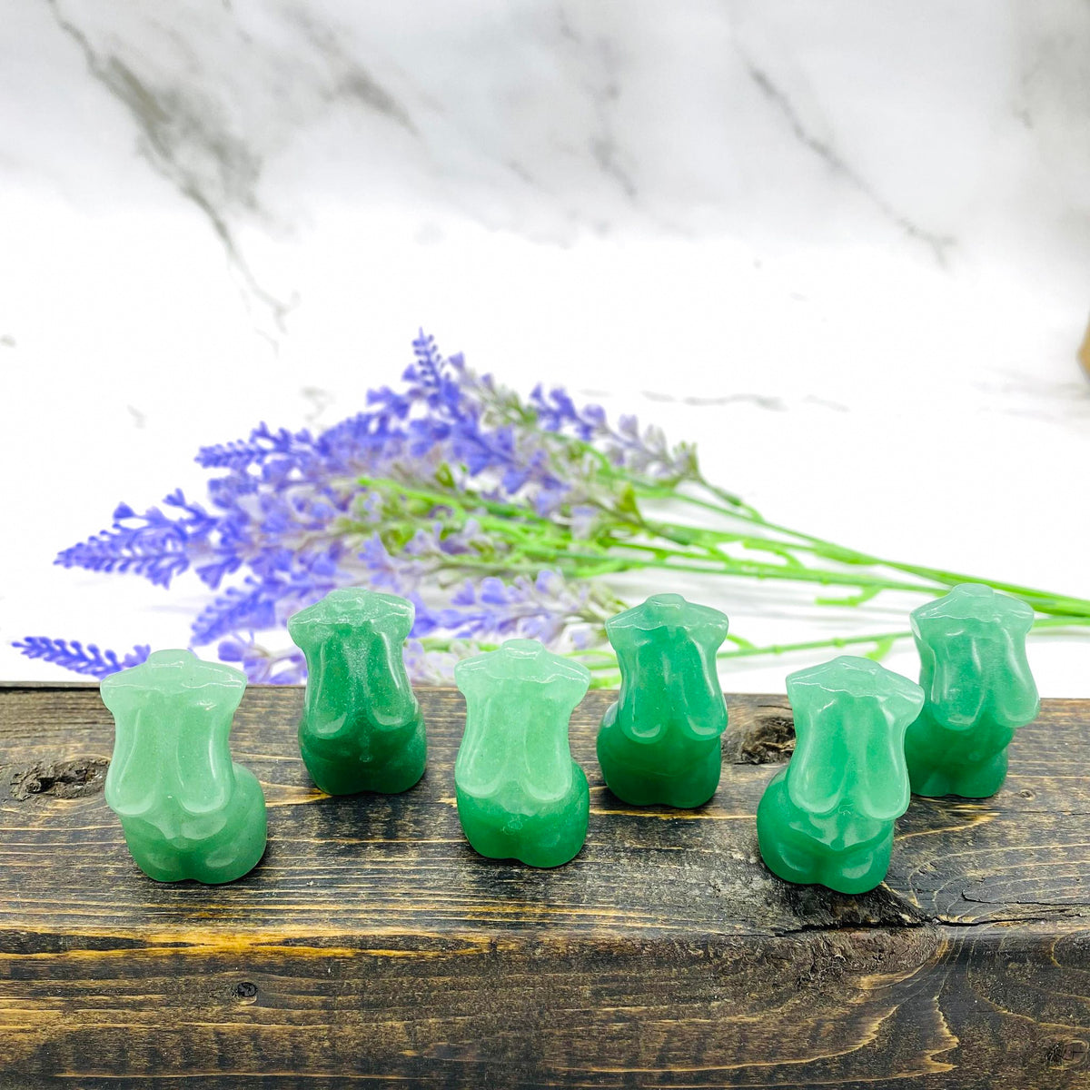 Green Aventurine Female Body Crystal, 1.5 Inches Female Body Torso Car ...